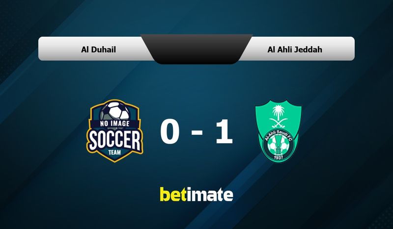 Predicción, cuotas y consejos de apuestas Al Duhail vs Al Ahli Jeddah ...