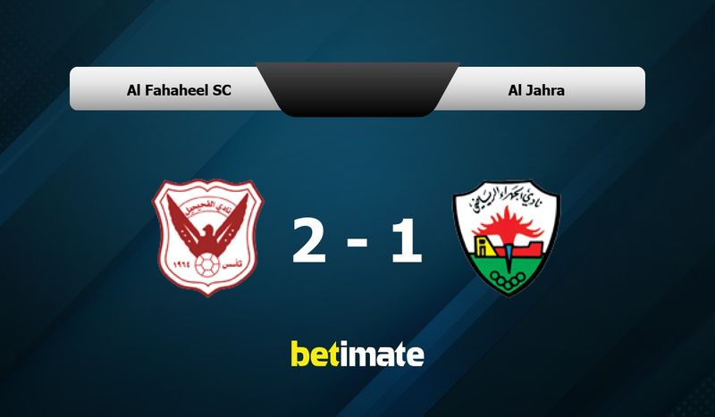 Al Fahaheel SC vs Al Jahra Prediction, Odds & Betting Tips 01/01/2026