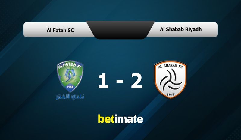 Al Fateh SC vs. Al Shabab Riyadh Ennuste, Kertoimet ja ...