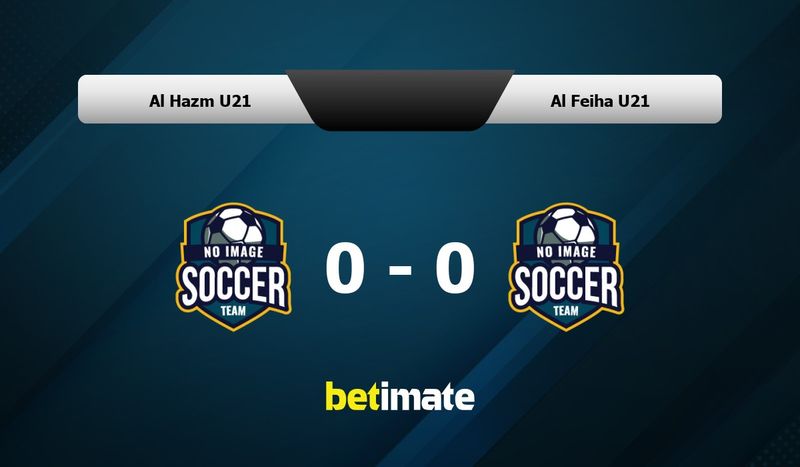 Al Hazm U21 vs Al Feiha U21 Prediction, Odds & Betting Tips 01/28/2026