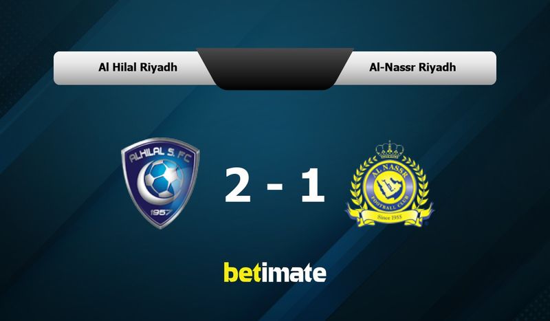 Al Hilal Riyadh vs Al-Nassr Riyadh Prediction, Odds & Betting Tips 01 ...