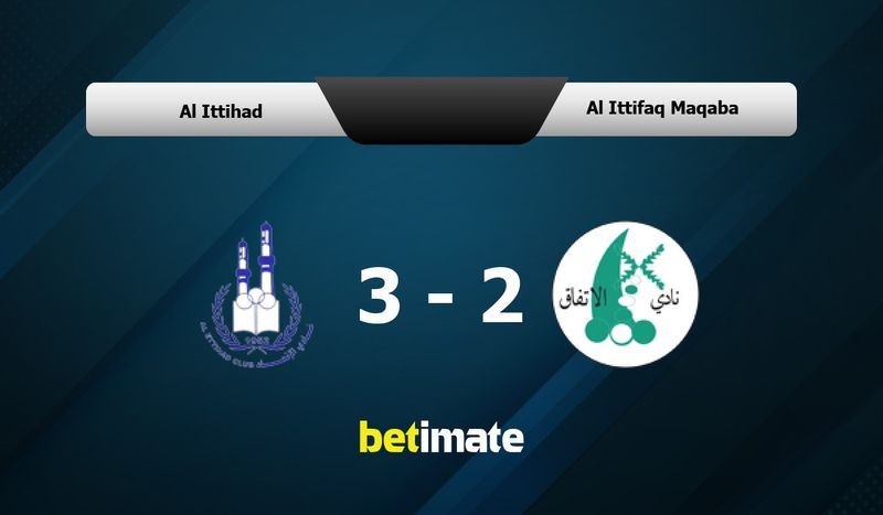 Al Ittihad vs Al Ittifaq Maqaba Prediction, Odds & Betting Tips 01/11/2026