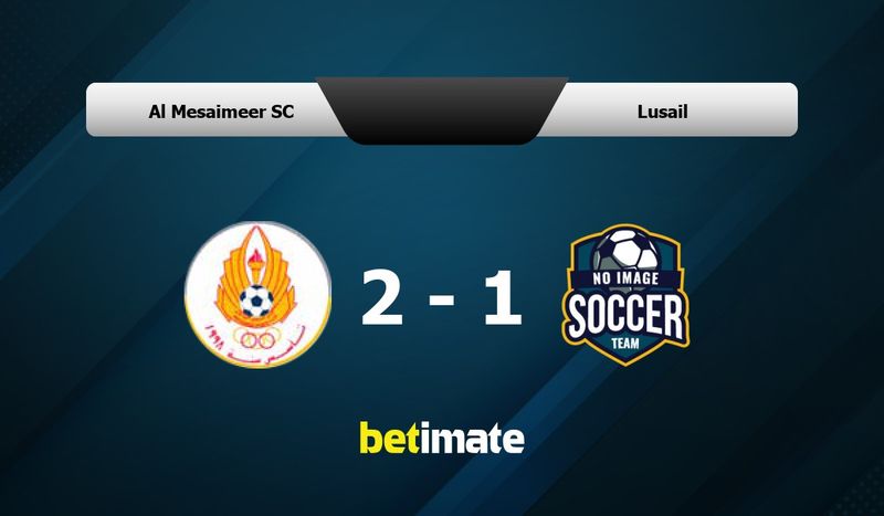 Al Mesaimeer SC vs Lusail Prediction, Odds & Betting Tips 11/04/2025