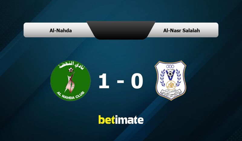 Al-Nahda vs Al-Nasr Salalah Prediction, Odds & Betting Tips 01/16/2026