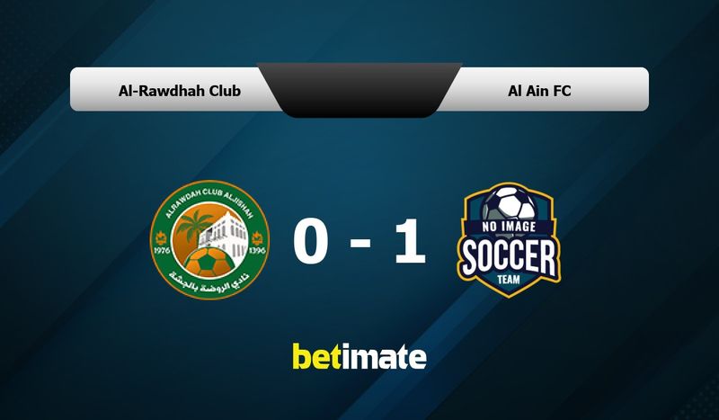 Al-Rawdhah Club vs Al Ain FC Prediction, Odds & Betting Tips 12/05/2025