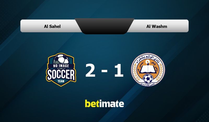 Al Sahel vs Al Washm Prediction, Odds & Betting Tips 01/10/2026
