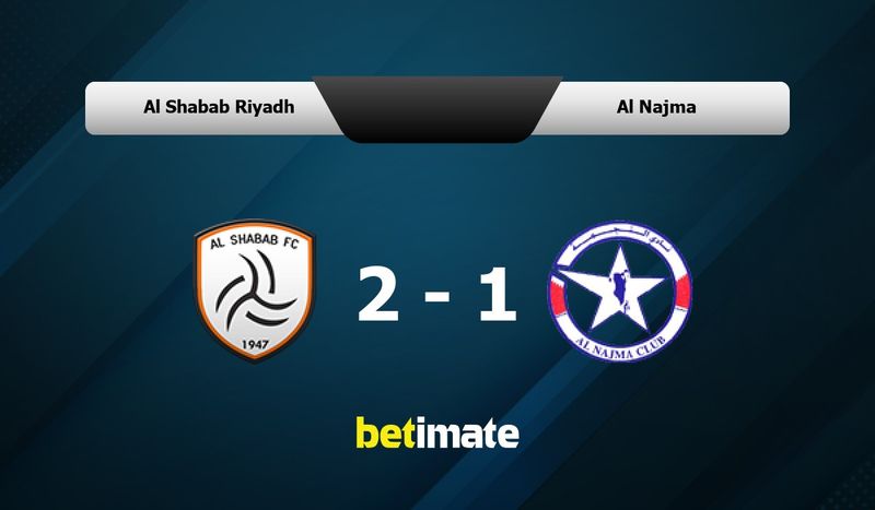 Al Shabab Riyadh vs Al Najma Prediction, Odds & Betting Tips 01/20/2026