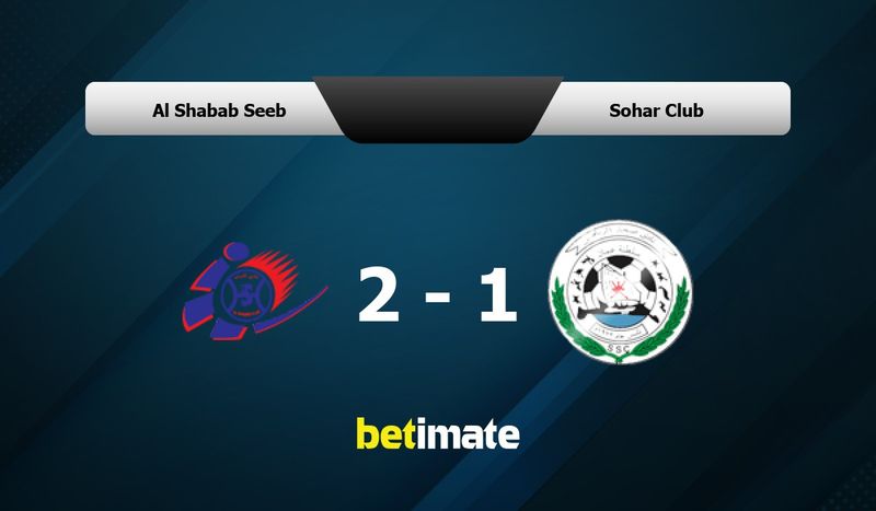 Al Shabab Seeb vs Sohar Club Prediction, Odds & Betting Tips 11/15/2025