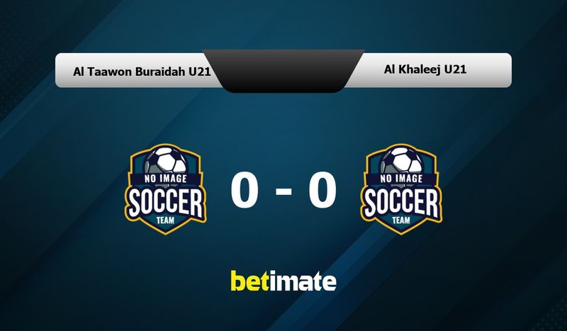 Al Taawon Buraidah U21 vs Al Khaleej U21 Prediction, Odds & Betting ...