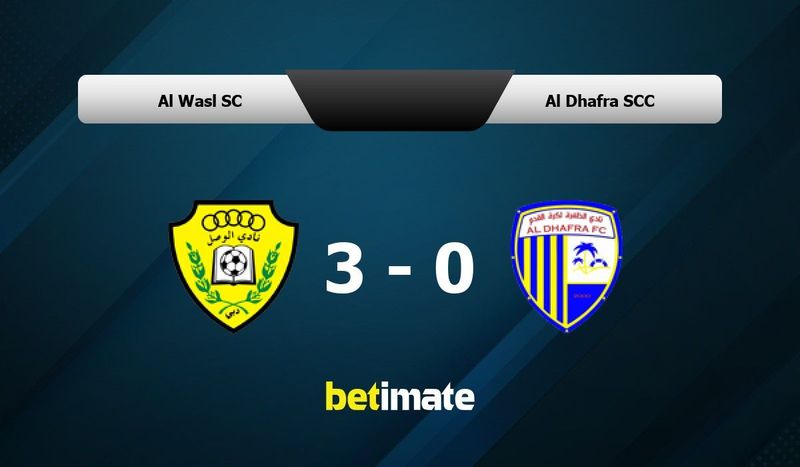 Al Wasl SC vs Al Dhafra SCC Prediction, Odds & Betting Tips 09/05/2025