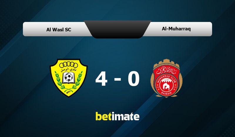 Al Wasl SC vs Al-Muharraq Prediction, Odds & Betting Tips 11/05/2025