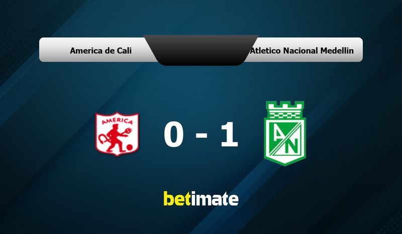 America de Cali vs Atletico Nacional Medellin Prediction, Odds ...