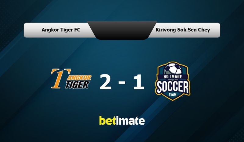 Angkor Tiger FC vs Kirivong Sok Sen Chey Prediction, Odds & Betting ...