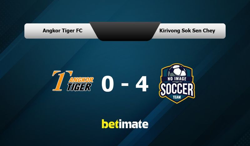 Angkor Tiger FC vs Kirivong Sok Sen Chey Prediction, Odds & Betting ...