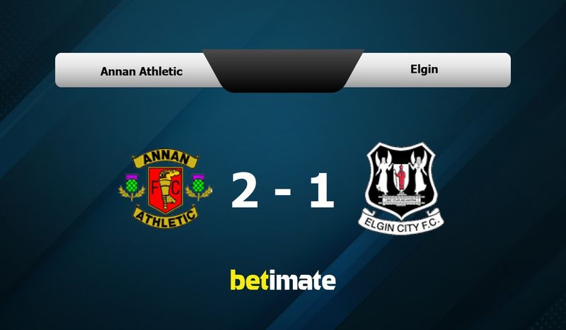 Annan Athletic vs Elgin Prediction, Odds & Betting Tips 01/10/2026