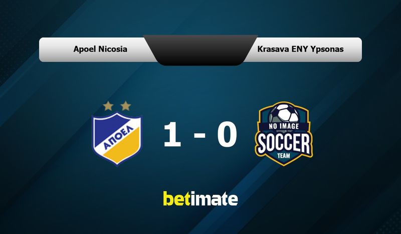 Apoel Nicosia vs Krasava ENY Ypsonas Prediction, Odds & Betting Tips 12/13/2025