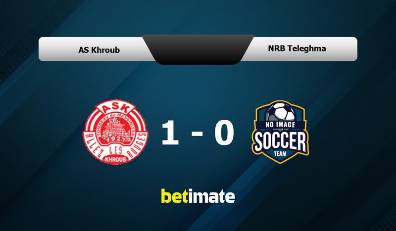 Pronostici, quote e consigli per le scommesse AS Khroub vs NRB Teleghma ...
