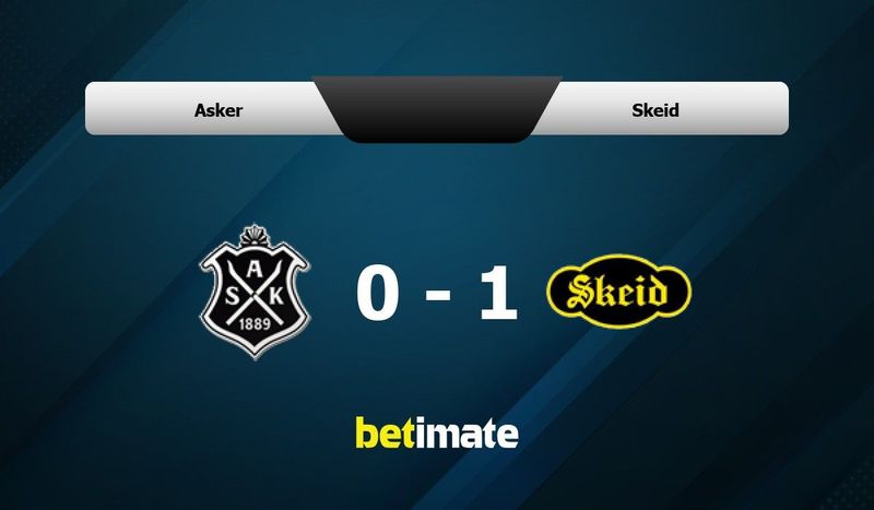Asker vs Skeid Prediction, Odds & Betting Tips 08/13/2025