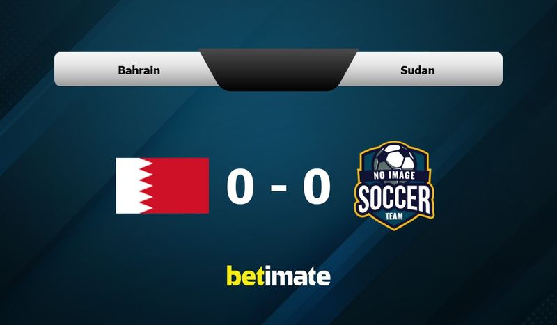 Bahrain vs Sudan Prediction, Odds & Betting Tips 12/09/2025