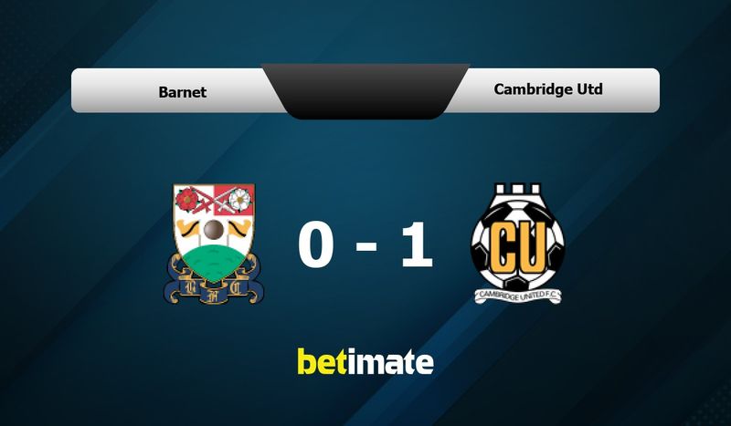 Barnet vs Cambridge Utd Prediction, Odds & Betting Tips 03/28/2026
