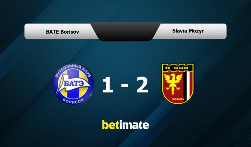 Prediksi BATE Borisov vs Slavia Mozyr, Peluang & Tips Taruhan 09/11/2025
