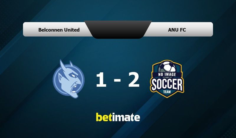 Pronostic, cotes et conseils de paris Belconnen United vs ANU FC (08/02 ...
