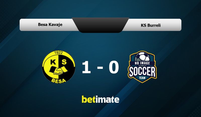Predicciones, cuotas y consejos de apuestas de Besa Kavaje vs KS ...