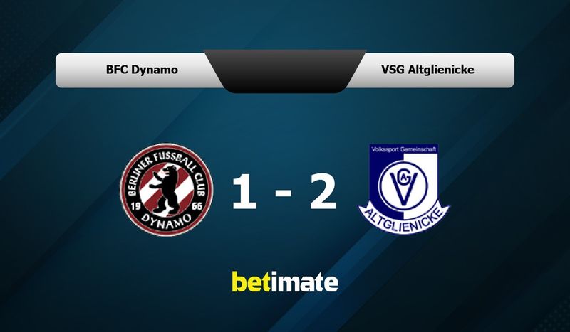 BFC Dynamo vs VSG Altglienicke Prediction, Odds & Betting Tips 03/20/2026