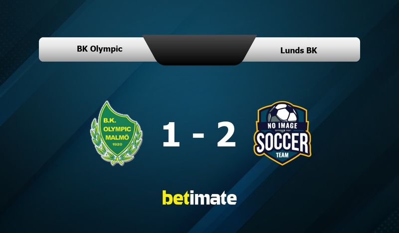 BK Olympic vs Lunds BK Prediction, Odds & Betting Tips 09/20/2025