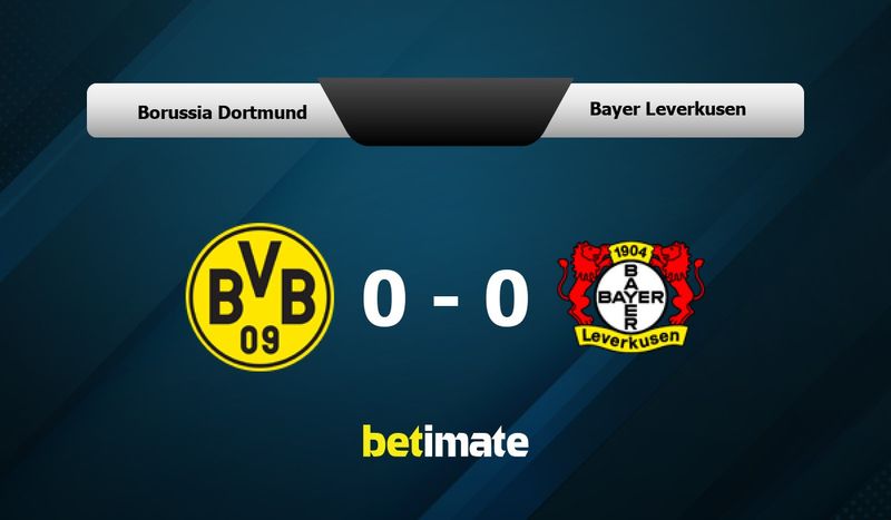Borussia Dortmund vs Bayer Leverkusen Prediction, Odds & Betting Tips ...