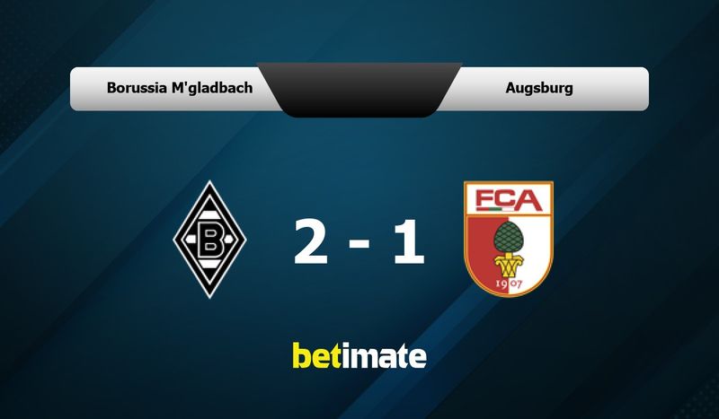 Borussia M'gladbach vs Augsburg Prediction, Odds & Betting Tips 01/11/2026