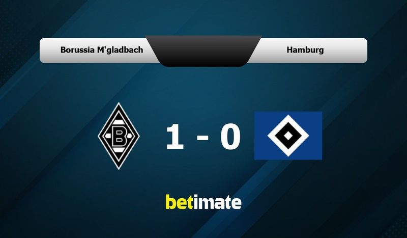 Borussia M'gladbach vs Hamburgo: Pronóstico, cuotas y pronósticos de ...