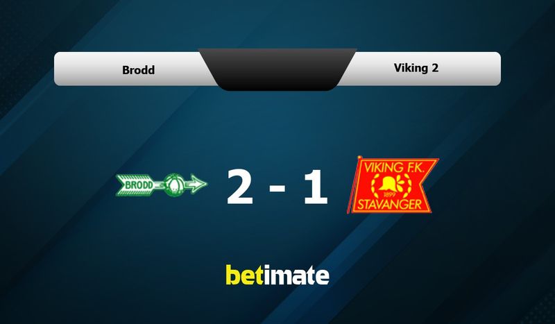 Brodd vs Viking 2 Prediction, Odds & Betting Tips 10/06/2025