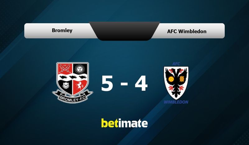 Bromley vs AFC Wimbledon Prediction, Odds & Betting Tips 11/11/2025