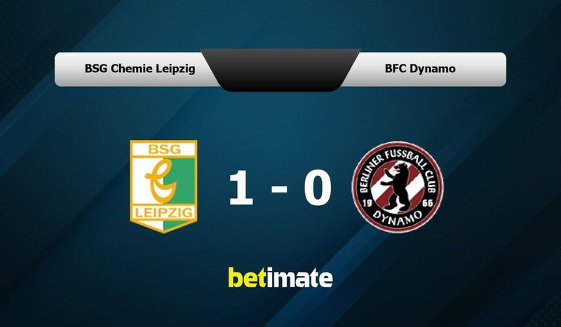 BSG Chemie Leipzig vs BFC Dynamo Prediction, Odds & Betting Tips 08/21/2024