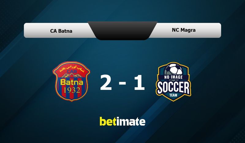 CA Batna vs NC Magra Prediction, Odds & Betting Tips 11/18/2025