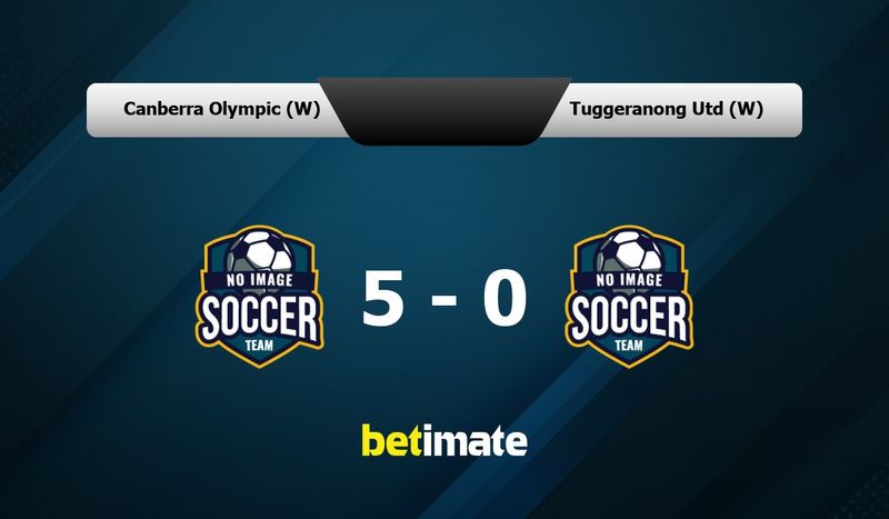Canberra Olympic (W) vs Tuggeranong Utd (W) Prediction, Odds & Betting ...