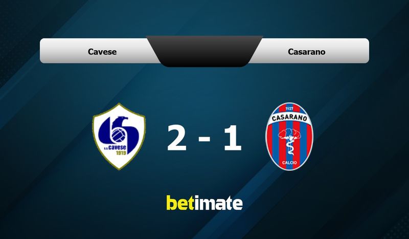Cavese vs Casarano Prediction, Odds & Betting Tips 01/31/2026