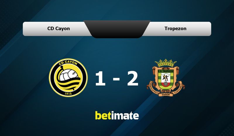CD Cayon vs Tropezon Prediction, Odds & Betting Tips 01/04/2026
