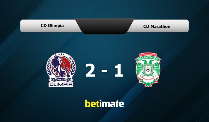 CD Olimpia vs CD Marathon Prediction, Odds & Betting Tips 01/08/2026