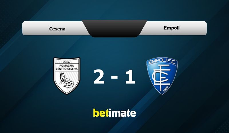 Cesena vs Empoli Prediction, Odds & Betting Tips 01/10/2026