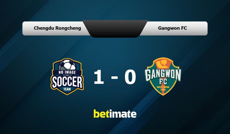 پیش‌بینی، ضرایب و نکات شرط‌بندی بازی چنگدو رونگچنگ و گانگوون اف‌سی، 30 ...