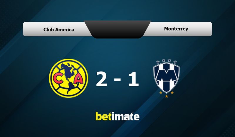 Club America vs Monterrey Prediction, Odds & Betting Tips 02/08/2026