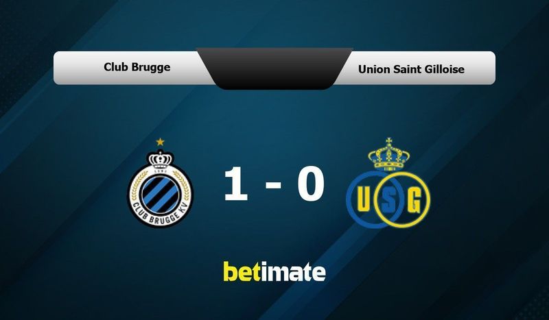 Club Brugge vs. Union Saint Gilloise Vorhersage, Quoten & Wetttipps 20. ...