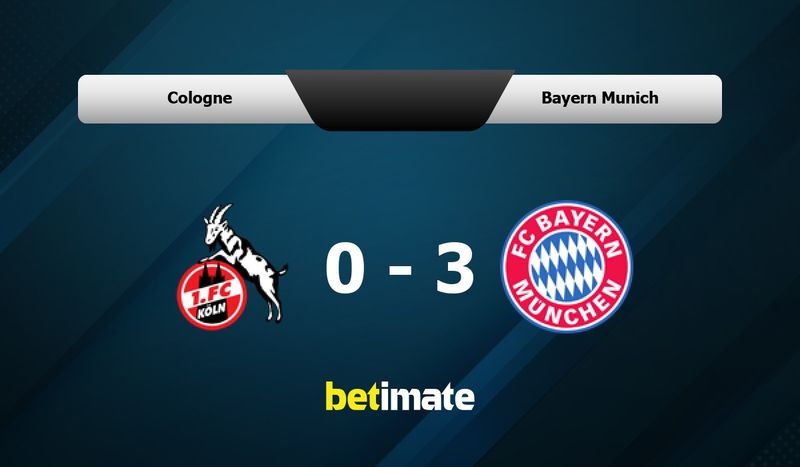 Cologne vs Bayern Munich Prediction, Odds & Betting Tips 01/14/2026