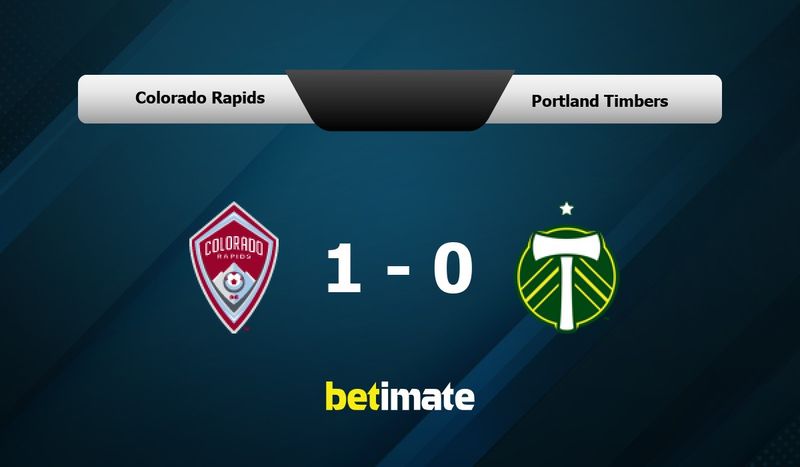 Colorado Rapids vs Portland Timbers Prediction, Odds & Betting Tips 02 ...