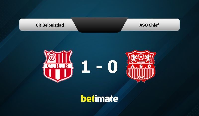 CR Belouizdad vs ASO Chlef Prediction, Odds & Betting Tips 03/18/2026