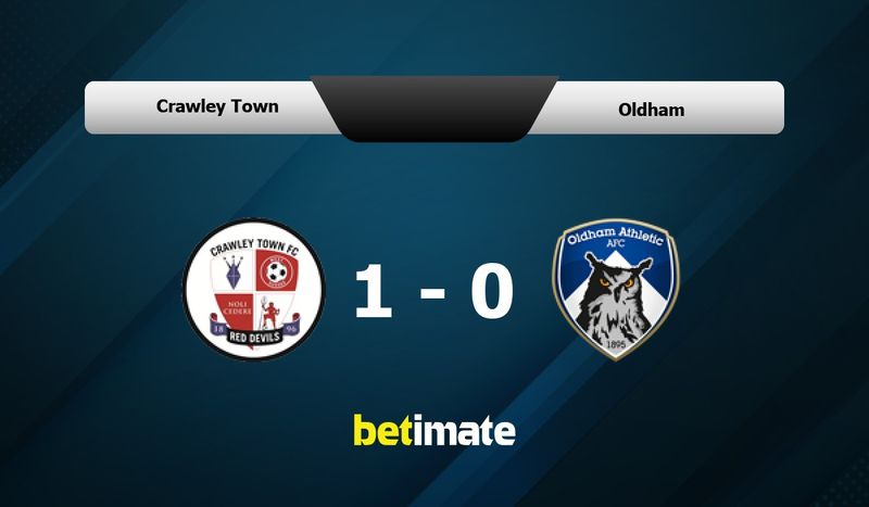 Crawley Town vs Oldham Prediction, Odds & Betting Tips 12/13/2025