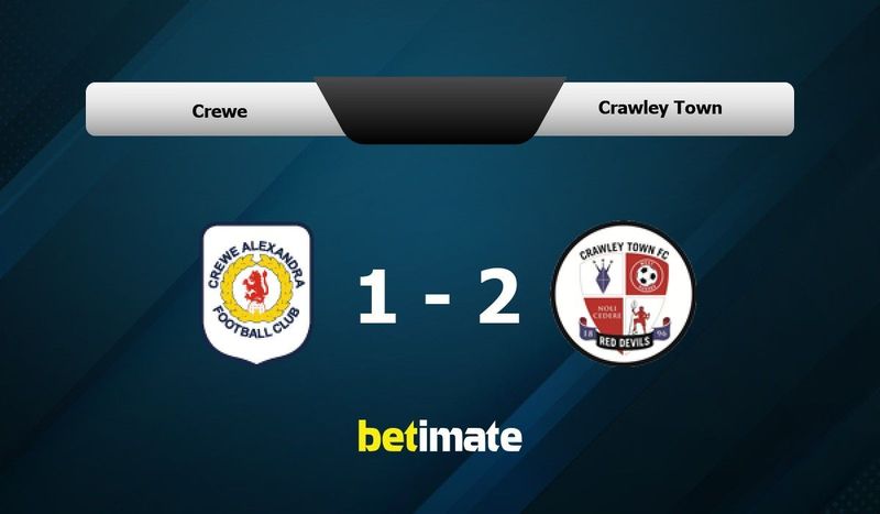 Crewe vs Crawley Town Prediction, Odds & Betting Tips 08/16/2025