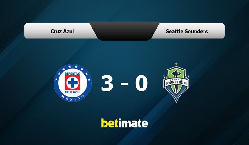 Pronóstico, cuotas y consejos de apuestas para Cruz Azul vs. Seattle Sounders (01/08/2025)